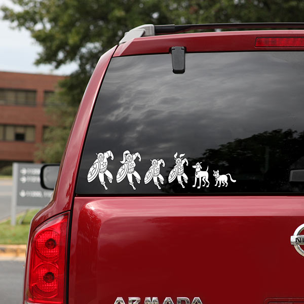 Marvel Superhero Family Car Decals | Mickey Fix